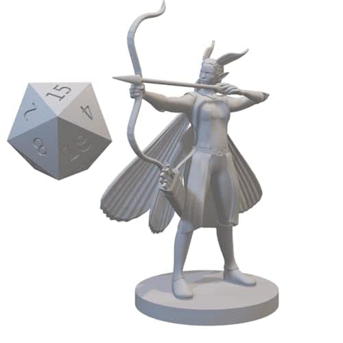Amazon.com: Fey Miniatures for DND Pathfinder RPG Unpainted Resin 28mm ...