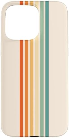 Amazon.com: Abstract Vertical Colorful Retro Stripes 70's Style Design ...