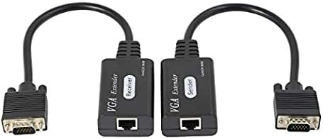 Amazon.com: VGA Over Ethernet, Jaremite VGA Extender to Cat5e Cat6 ...