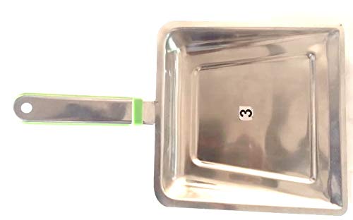 Bright Metal Stainless Steel Dustpan(Supdi),Size(32 * 20 * 3.60 Cm ...