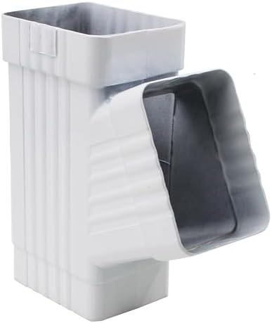 Amazon.com : VYH Downspout Gutter Y Left Connector 2x3 Upright High ...