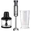 Amazon.com: MasterChef Immersion Blender Handheld, Stainless Steel Hand ...