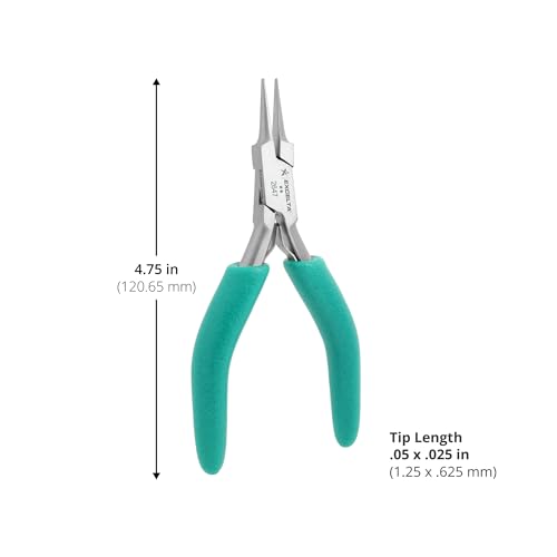 Snapklik.com : Excelta Small Needle Nose Pliers, Soft-Cushioned Grip ...