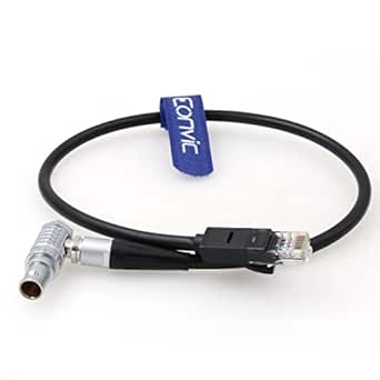 Eonvic RJ45 Ethernet Cable 10 Pin to RJ45 Cat5e Ethernet Control Cable for ARRI Alexa Mini and ...