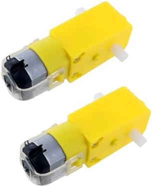 100 RPM Dual Shaft BO Motor-Straight DC Motor (PACK OF 2) : Amazon.in ...