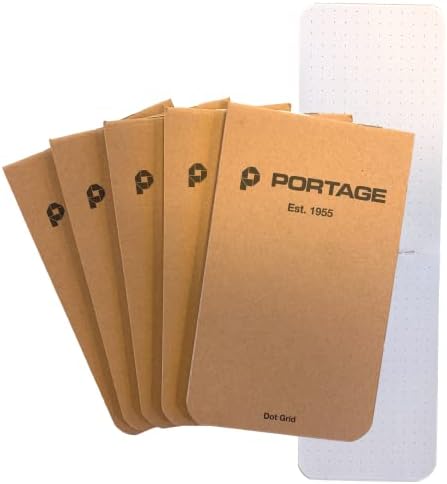 Amazon.com : Small Notebook, Notepad for Field Notes, Grid Dot Paper ...