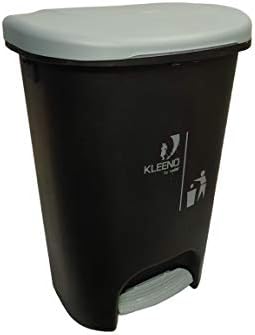 Cello Plastic Step-On Pedal Garbage Dustbin (50 L, Black-Grey) : Amazon ...