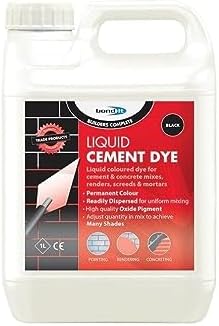 Bond It 1 Litre Red Liquid Cement Dye Pigment Mortar Tone Brick Colour ...