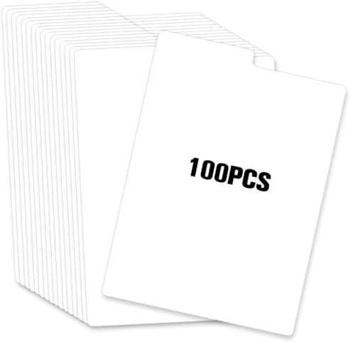 Amazon.com: 100Pack Trading Card Dividers, Plastic Card Dividers for ...