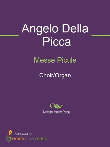 Messe Picule - Score eBook : Angelo Della Picca: Amazon.in: Kindle Store