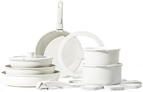 Amazon.com: CAROTE 12pcs Pots and Pans Set, Nonstick Cookware Set ...