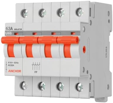 Siemens 5SL64637RC 63 A Four Pole MCB : Amazon.in: Home Improvement