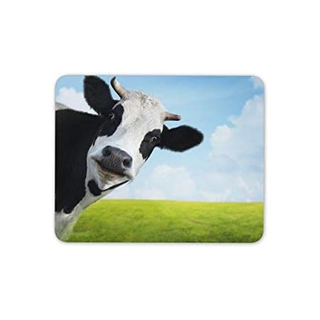 Silly Cow Mouse Mat Pad - Cattle Farm Animal Funny Cows Fun Computer ...