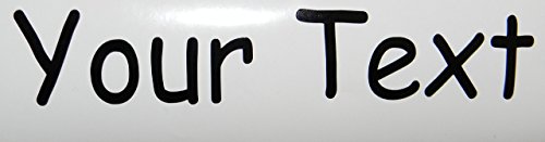 Personalized Name Vinyl Decal Sticker in Comic Sans MS Font Choose your ...