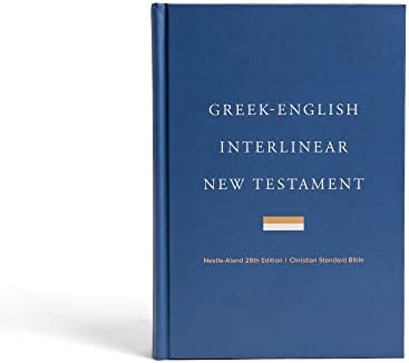Greek-English Interlinear CSB New Testament, Hardcover, Black Letter ...