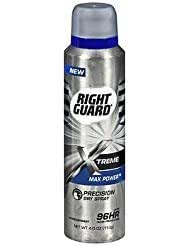 Amazon.com : Right Guard Xtreme Max Power Antiperspirant Precision Dry ...