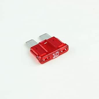 10 Amp Red ATC/ATO Fuses - (pack of 25) : Amazon.com.mx: Herramientas y ...