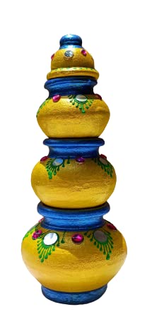 Kubera Lakshmi Pot Set/Kubera Pot/Kubera Pot Brings Prosperity, Good ...