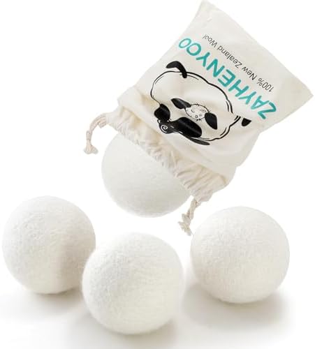 Amazon.com: Wool Dryer Ball, Wool Balls for Dryer Laundry Balls for ...