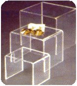 Acrylic Riser Set of 3 4x4x4 6x6x6 8x8x8: Science Lab Racks: Amazon.com ...