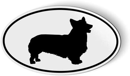 Amazon.com: Pembroke Welsh Corgi Oval - Magnet for Car Fridge Locker ...