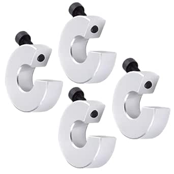 Hordion 4pcs SBR16 Linear Rail Shaft Stop Collars, Aluminum Alloy Shaft ...