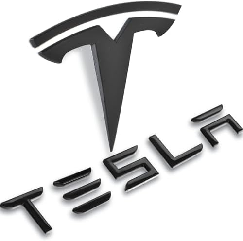 ORKO Tesla Model 3/Y Replacement Front Hood Logo and Rear Trunk Letters ...