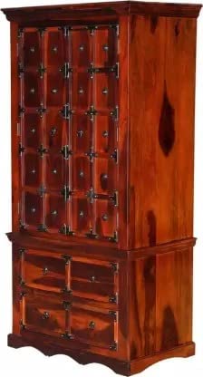 MK Furniture Solid Wood Cupboard Almirah for Kitchen Living Room ...