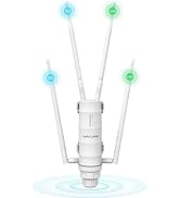 Amazon.com: WAVLINK Outdoor WiFi Extender AC600 Dual Band Long Range ...