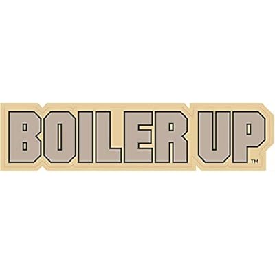 Buy 8 Inch Boiler Up Purdue University Boilermakers PU Logo Removable ...