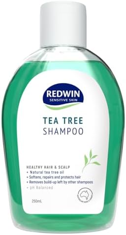 Amazon.com : Redwin Tea Tree Shampoo 250ml Hair revitaliser for healthy ...