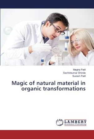 Magic of natural material in organic transformations: Patil, Megha ...