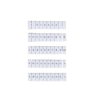 10Pcs WSB Label for WK Spring Wire Connector Standard Numbering Blank ...