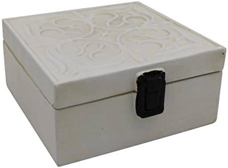 Amazon.com: CVHOMEDECO. Rustic Metal Decorative Box Vintage Galvanized ...