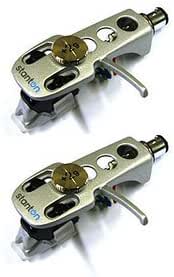 Amazon.com: Stanton 520.v3 H4 Twin Headshell Mount DJ Cartridge ...