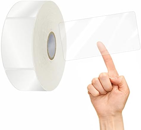 300Pcs Clear Label Protector Shields 2"x3" Vinyl Label Shields Library ...