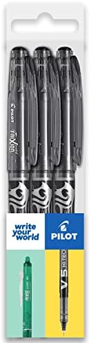 Pilot Frixion FR7 Lot de 5 stylos roller effaçables Heat/Friction ...
