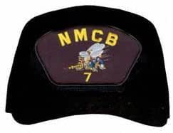 Amazon.com: NMCB 7 Seabees Ball Cap with Custom Back Text : Clothing ...