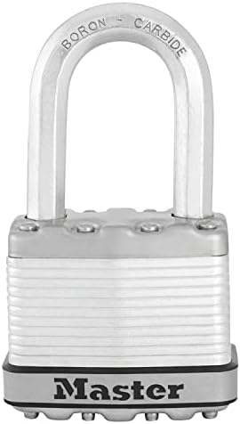 MASTER LOCK Heavy Duty Padlock, Security level 9/10, Outdoor, Keyed ...