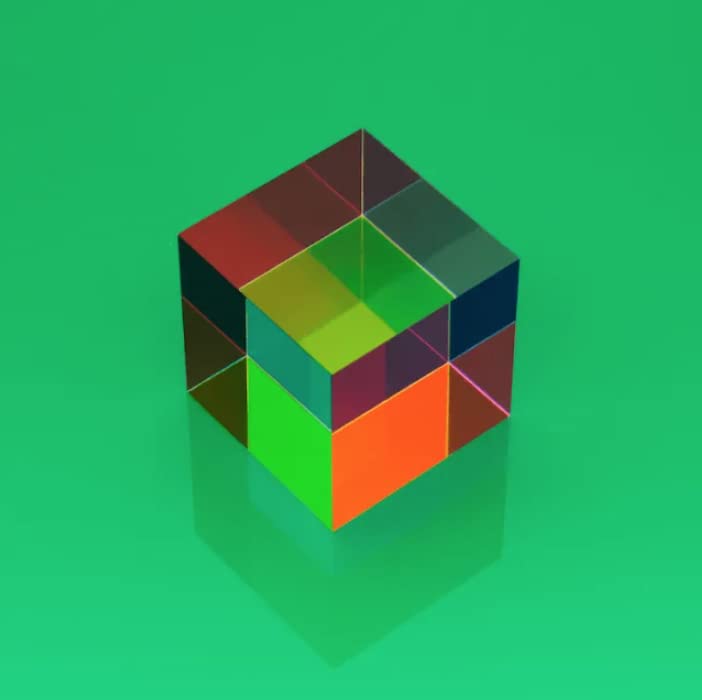 Buy JP GAMES LTD The Original CMY Colour Cube - 4cm Mixed Colour ...