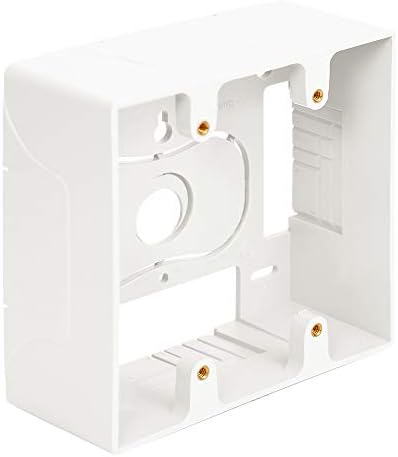 Leviton Surface Mount Backbox, Dual Gang, 42777-2WA, White - Electrical ...