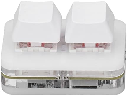 Amazon.com: GOWENIC Keypad 2 Keys, Red axis Gaming USB Mechanical Keyboard, Hotswap Mini ...