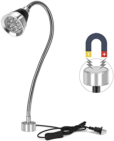 Magnetic Machine LED Work Light with Flexible Gooseneck and Magnetic ...