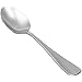 Amazon.com: Amazon Basics Stainless Steel Dinner Spoons with Round Edge ...