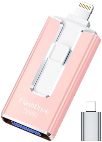 MFi Certified Flash Drive for iPhone iPad, Photo Stick for External ...