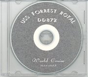USS Forrest Royal DD 872 1954 - 1955 Cruise Book: Great Naval Images ...