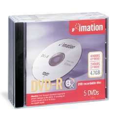 Imation Corp 5PK DVD-R 8X 4.7GB ( 17158 ) : Amazon.in: Electronics