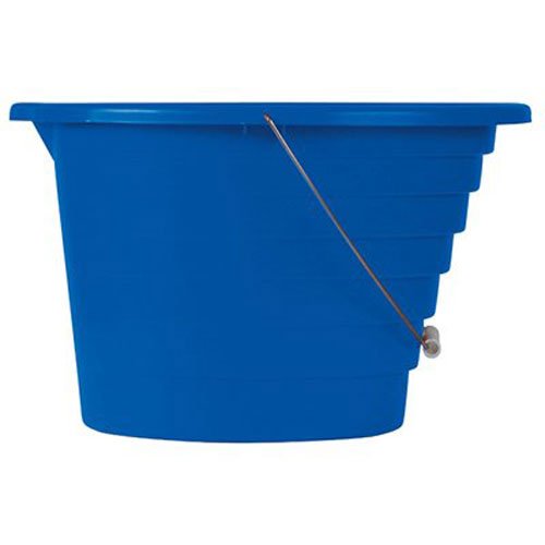 United Solutions PA0065 Blue 3.75 Gallon (15 Quart) Plastic Graduated ...