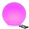 Mr.Go 6-inch RGB Color-Changing LED Globe Orb Light w/Remote, Mood Lamp ...