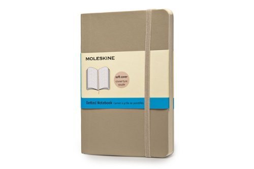 Moleskine Soft Cover Khaki Beige Pocket Dotted Notebook by Moleskine ...
